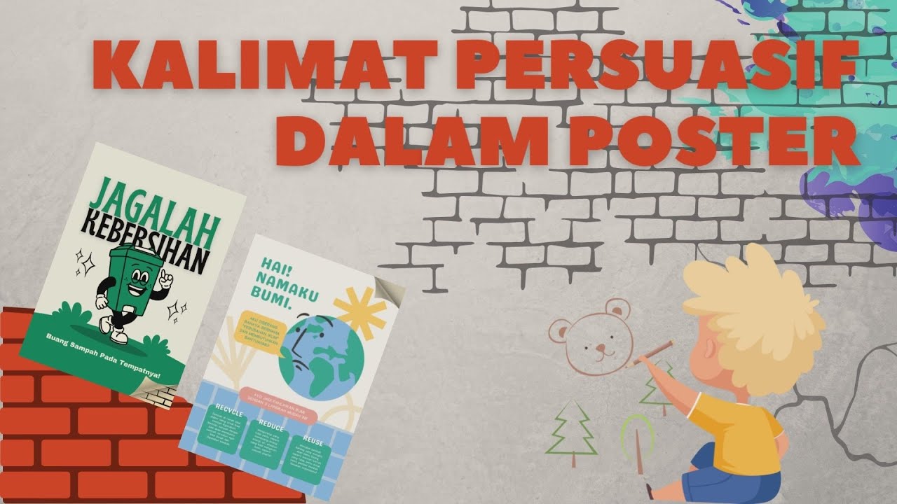 Kalimat Persuasif dalam Poster - YouTube