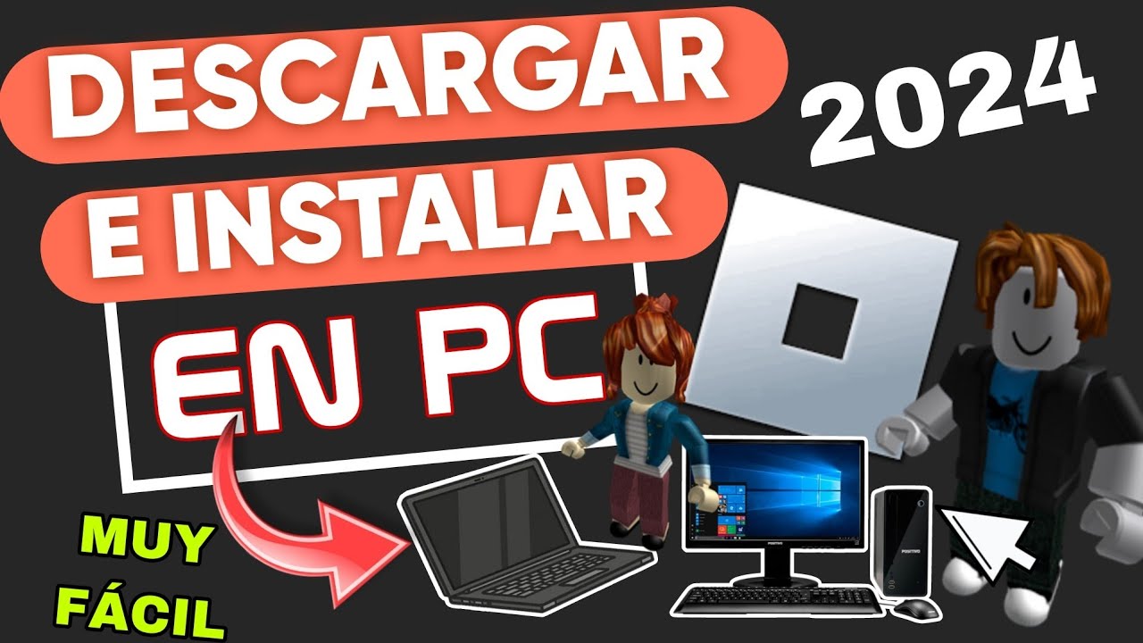 Como descargar e instalar Roblox en PC sistema Windows fácil y Rápido 😱 ...