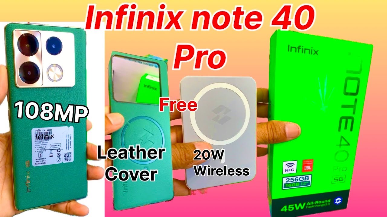 infinix note 40 pro 5g unboxing || infinix note 40 pro 5g ...