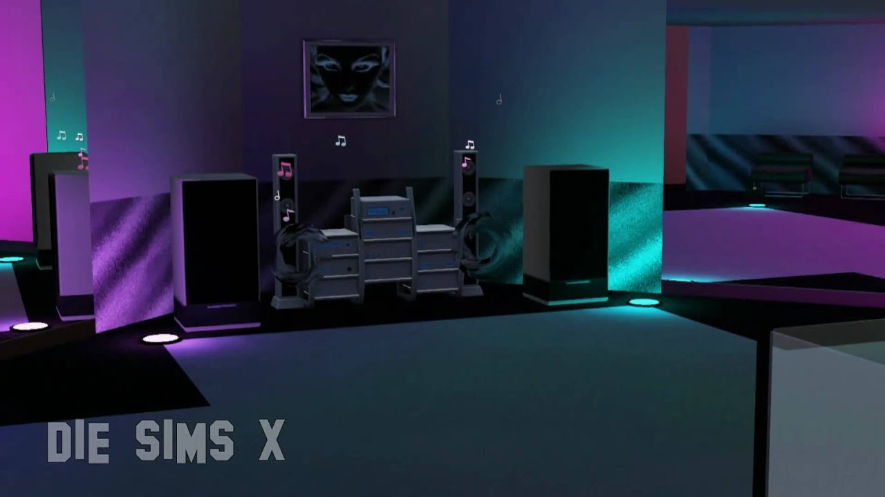 Sims 3 modern DISCO - YouTube