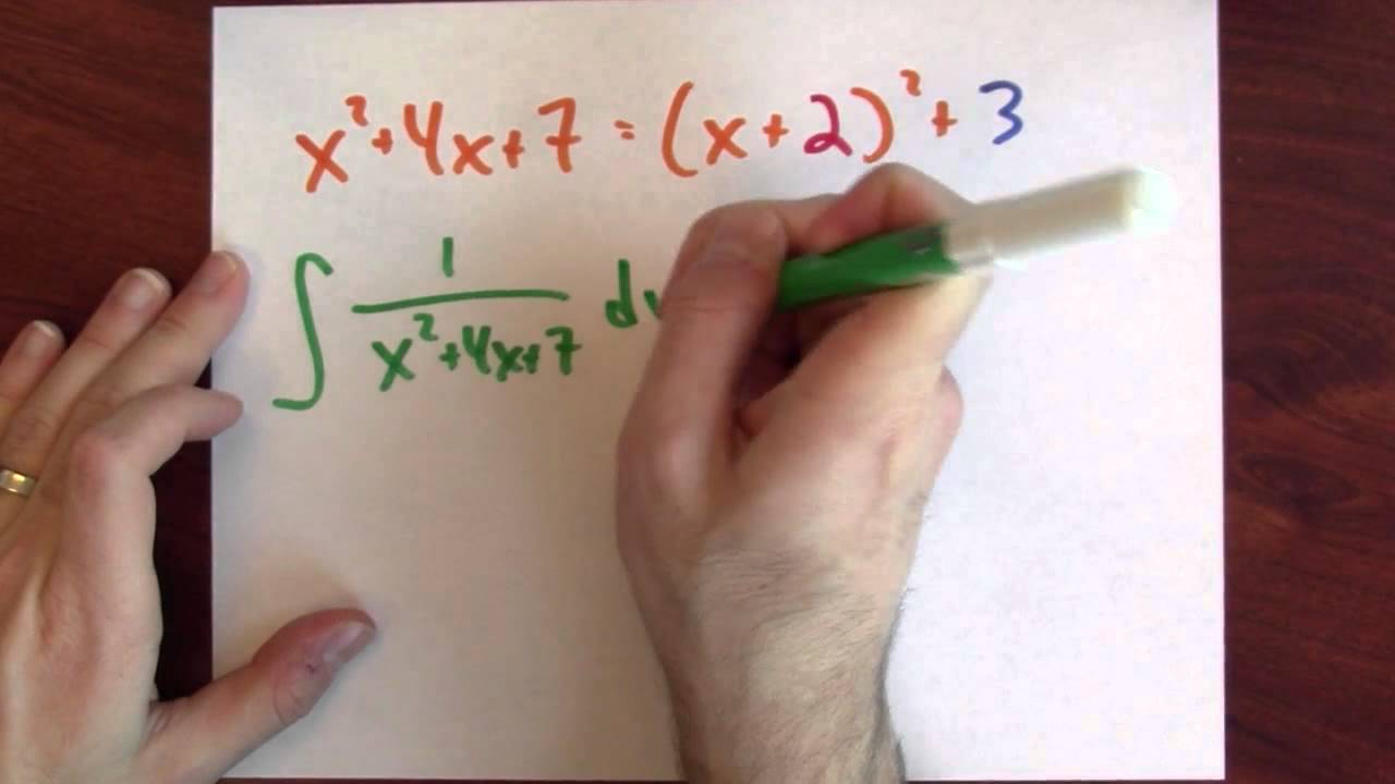What Is The Integral Of Dx x 2 4x 7 Week 13 Lecture 5