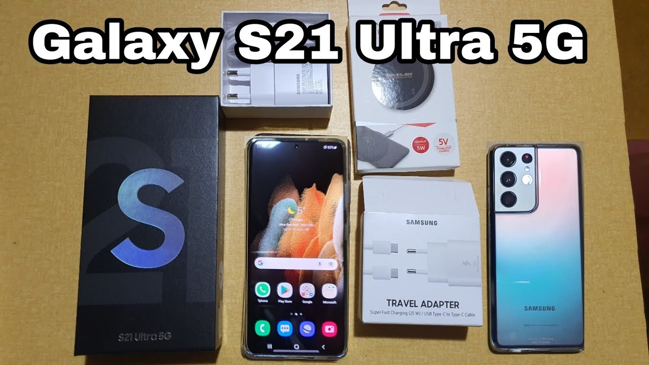 Galaxy S21 Ultra 5G || Unboxing - YouTube
