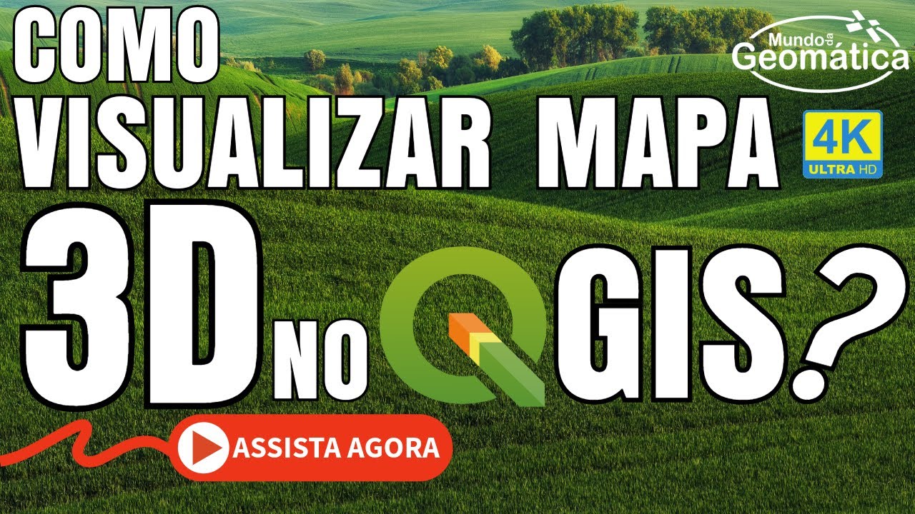 Como Visualizar um Mapa 3D no QGIS? - YouTube