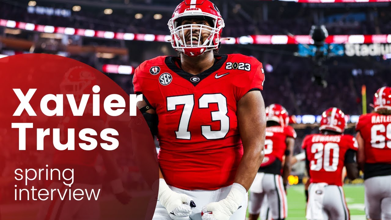 Who does Xavier Truss say is the "heart" of UGA's offensive line unit ...