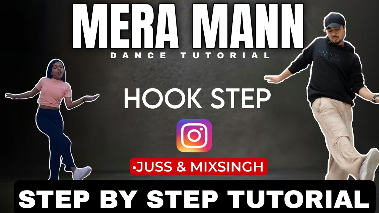 Mera Mann - Juss & Mixsingh hook step * step by step tutorial * (Easy ...