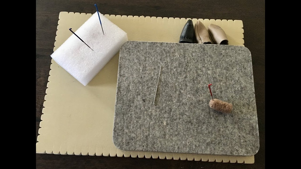 Made in USA, Needle Felting Pad, 8 x 10 x 1 inch, 100% Natural Wool ...
