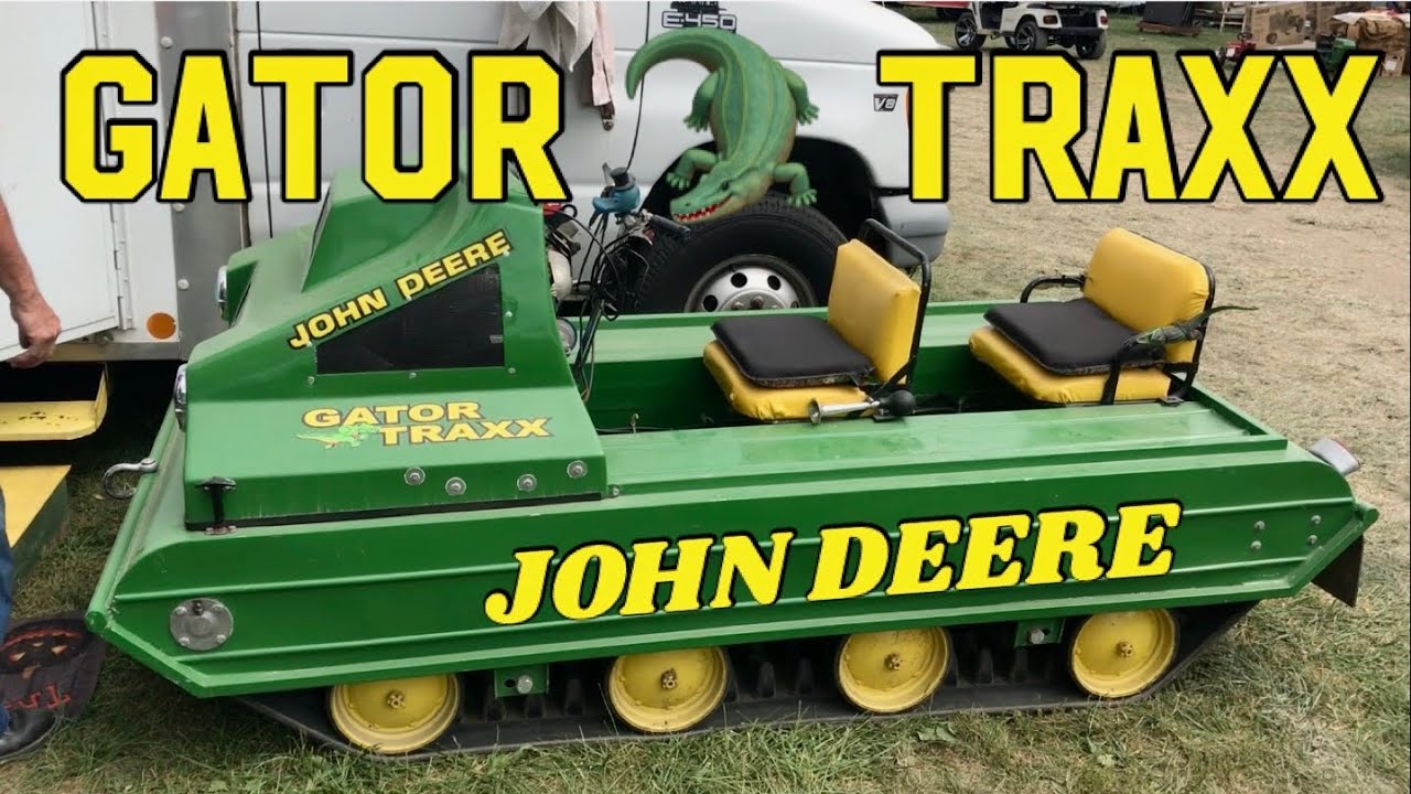 John Deere Gator Traxx tracked utility vehicle at Tri-State Engine Show ...