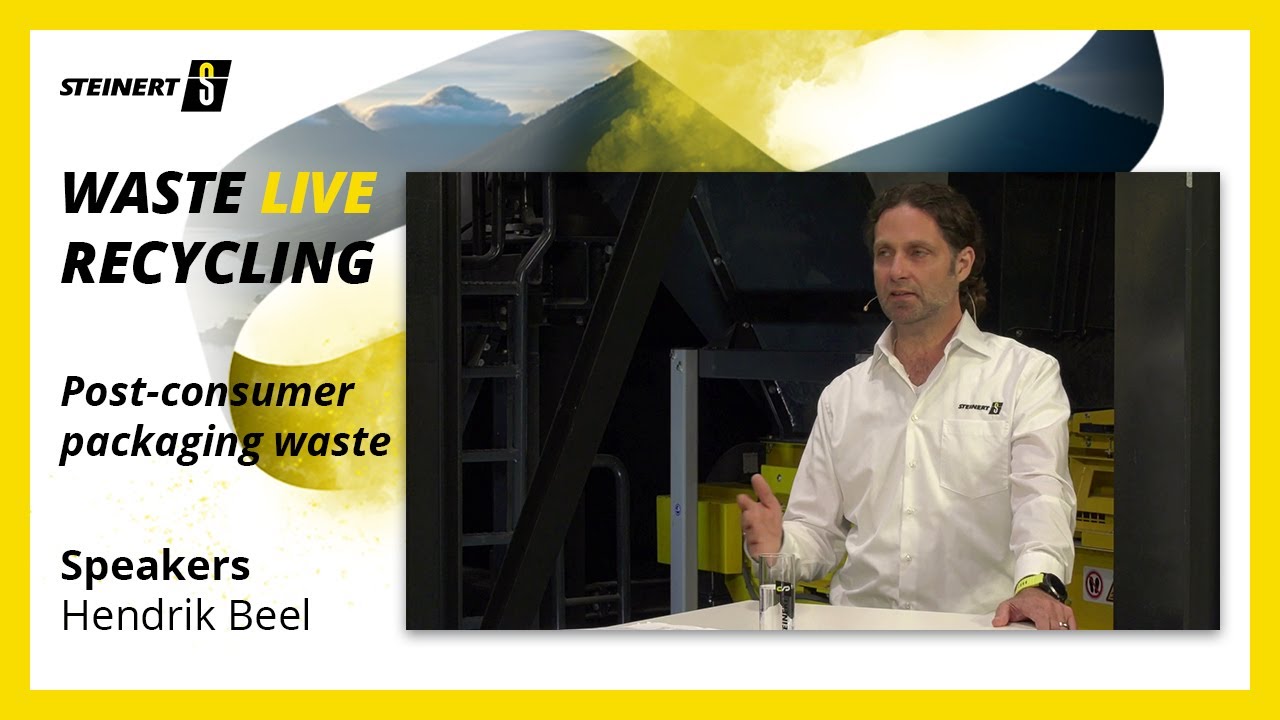 🔴 Waste LIVE 2021: Details on the sorting of post-consumer packaging ...
