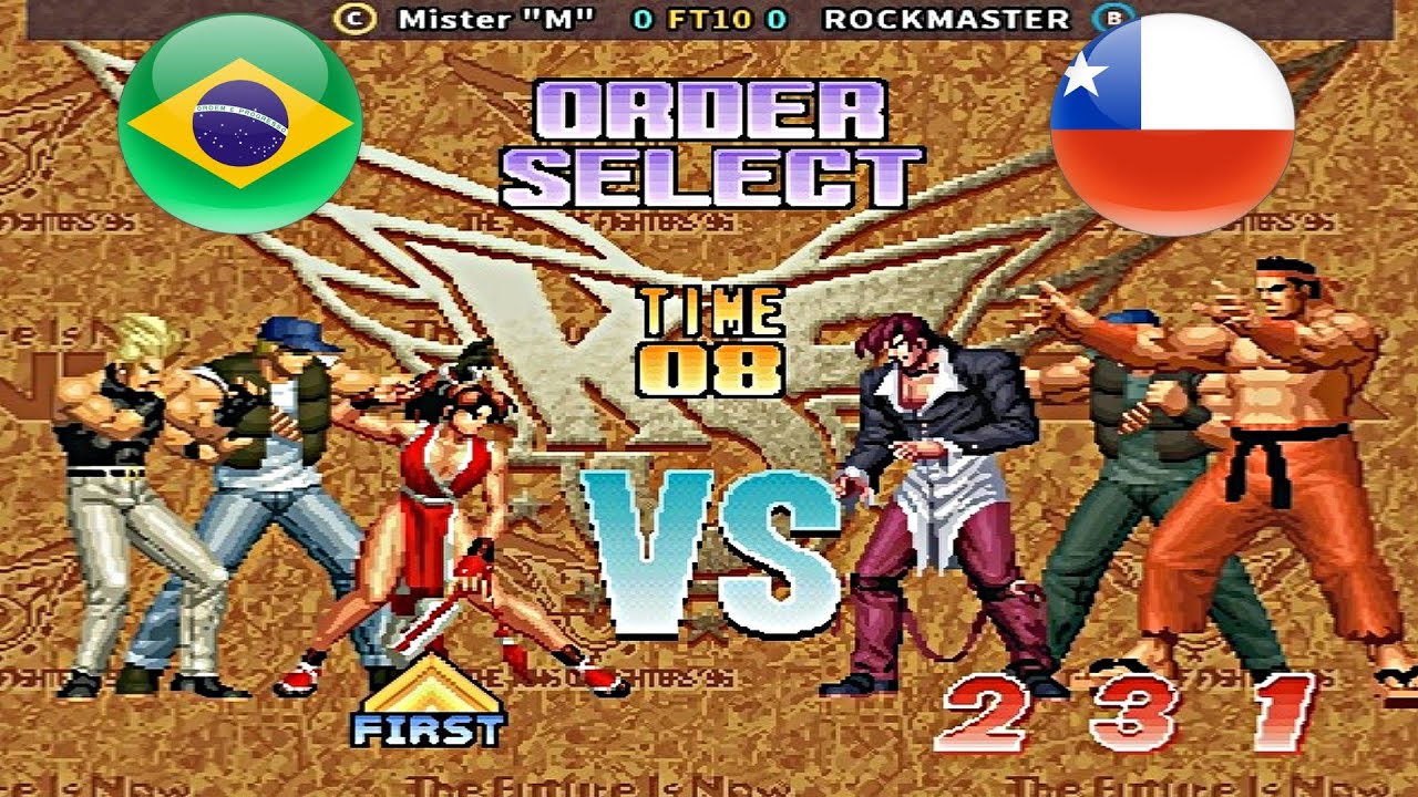 KOF 96 - Mister "M" vs ROCKMASTER FT10 - YouTube