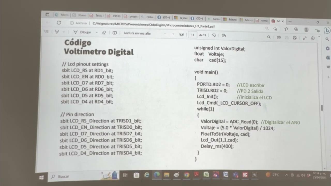 Lenguaje Alto Nivel a Lenguaje Ensamblador usando Mikro C y LCD - YouTube