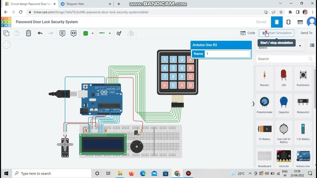 Tugas PAS membuat sistem keamanan kunci pintu menggunakan arduino di ...