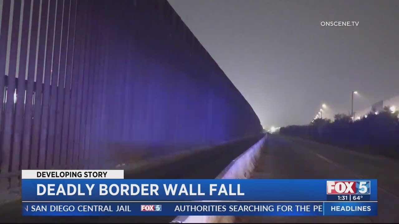 Latest Deadly Fall From Border Wall - YouTube
