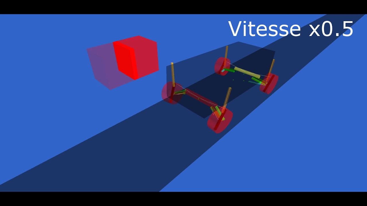 Projet 4 mécanique : simulation du tangage - YouTube