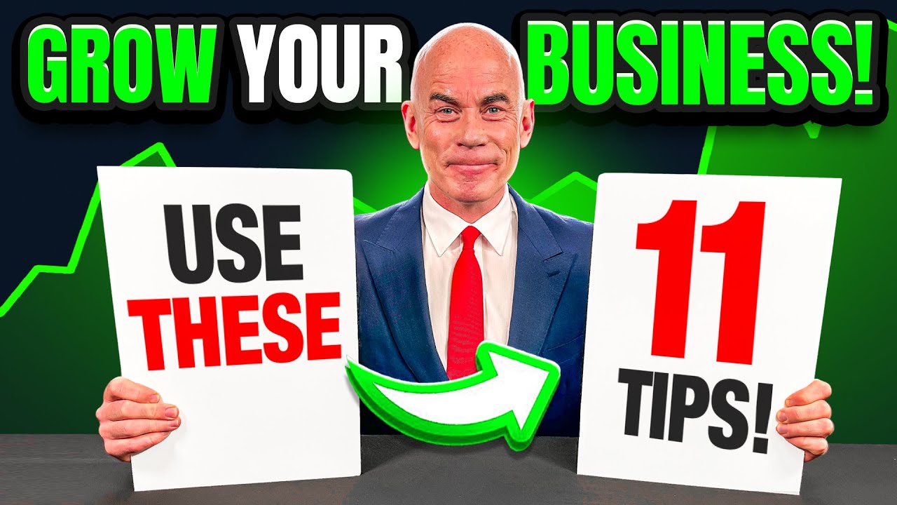 11 POWERFUL WAYS TO GROW YOUR BUSINESS! (How to GROW a BUSINESS and ...