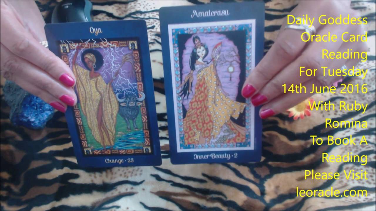 35: Daily /Tarot /Oracle /Goddess Cards Reading Tuesday 14th June 2016 ...