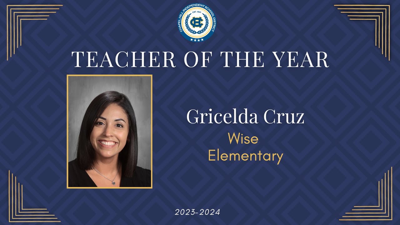 23-24 Teacher of the Year Candidate - Gricelda Cruz - YouTube