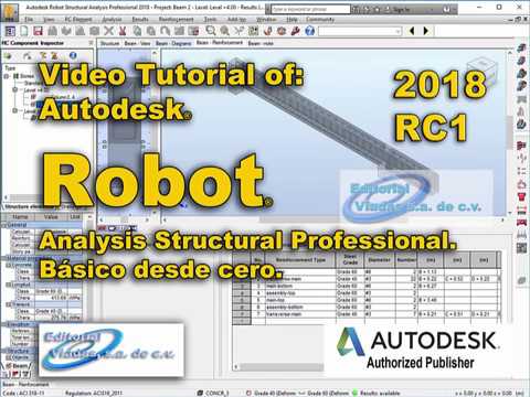 Curso de Autodesk Robot 2018 para Estructuras de Concreto | Tutorial de ...