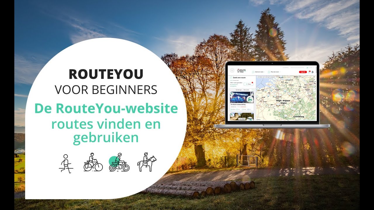 Beginnersopleiding | Routes vinden en gebruiken via de RouteYou-website ...