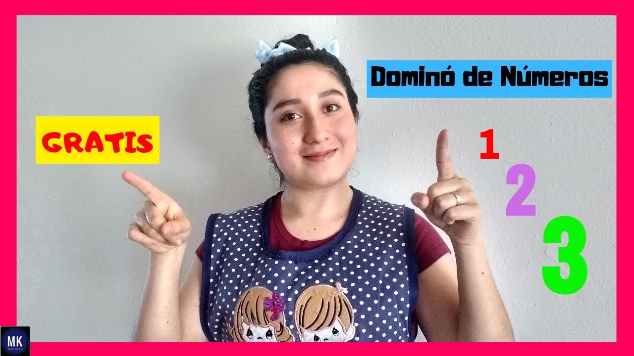 🌼 Dominó de Números 🌸 Juego de Mesa para Imprimir 🔢 Estrategia para ...