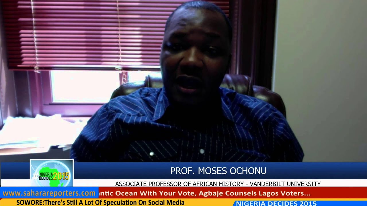 Prof. Moses Ochonu Speaks On Nigeria Gubernatorials - YouTube