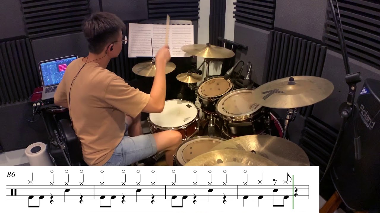 *鼓譜*ToNick - 《鬼滅之日》(Drum Cover by Kenneth Mui) - YouTube