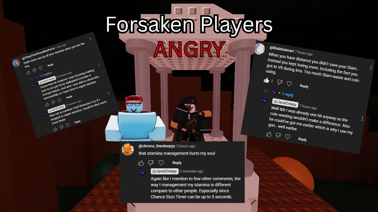 I made Forsaken Players ANGRY | Forsaken Roblox - YouTube