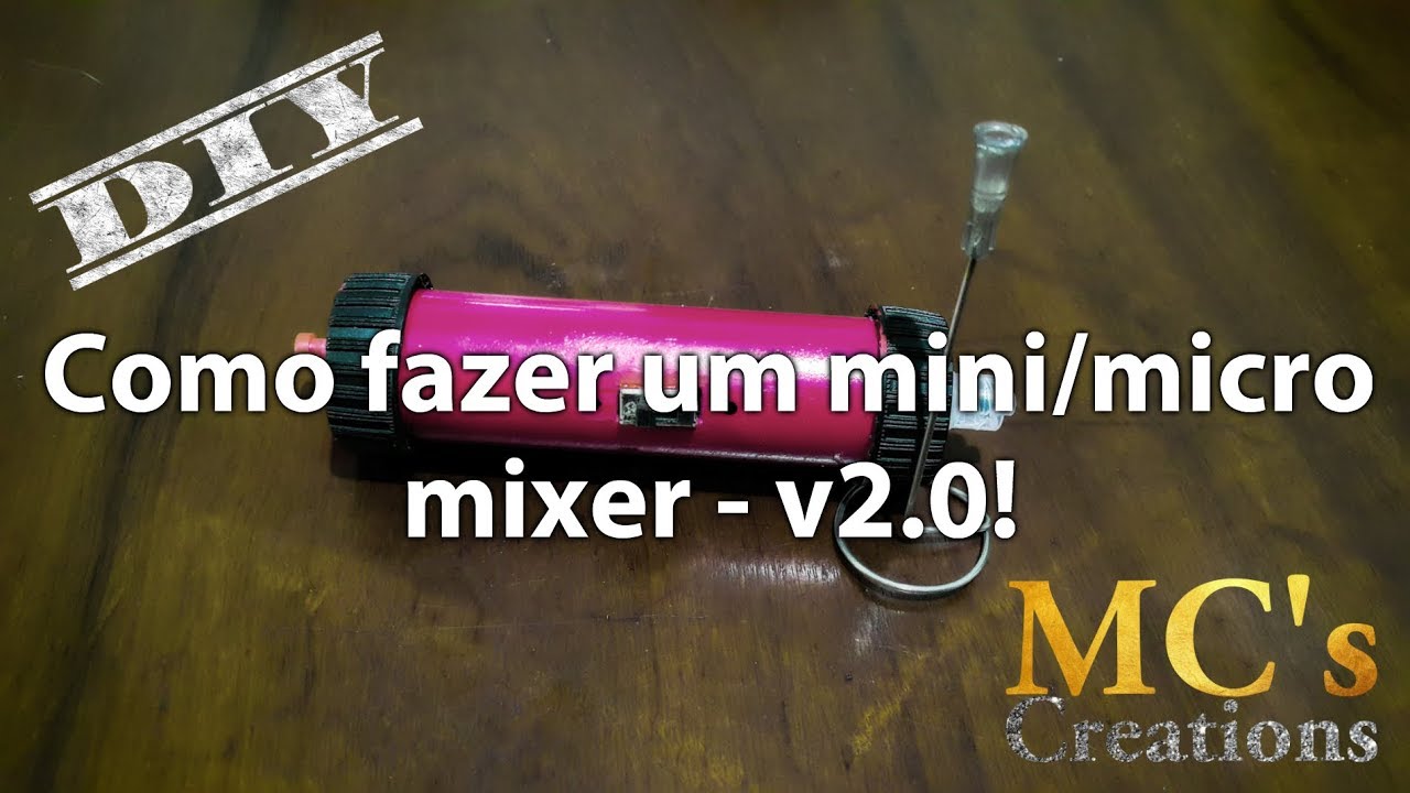 [DIY] Como fazer um mini/micro mixer - v.2.0! - YouTube