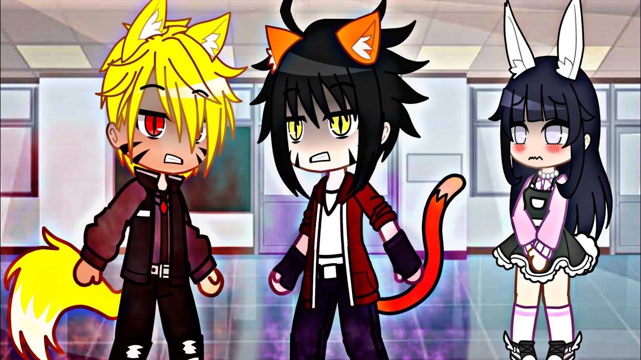 Fox vs Tiger || Gacha club || Meme || Gacha Trend || Naruto || Naruhina ...