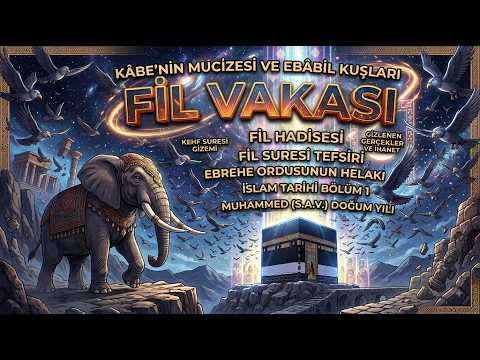 FİL VAKASI: Kâbe'yi Yıkmaya Gelen Ebrehe Ordusu ve Ebâbîl Kuşları Mucizesi (Anime)