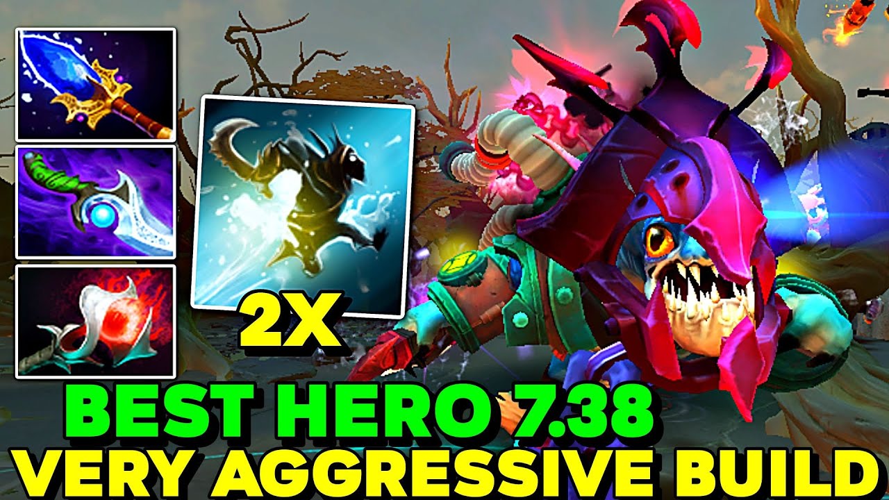 Very Aggressive Build on Slark Immortal Ranked Best Hero in 7.38 - Dota ...