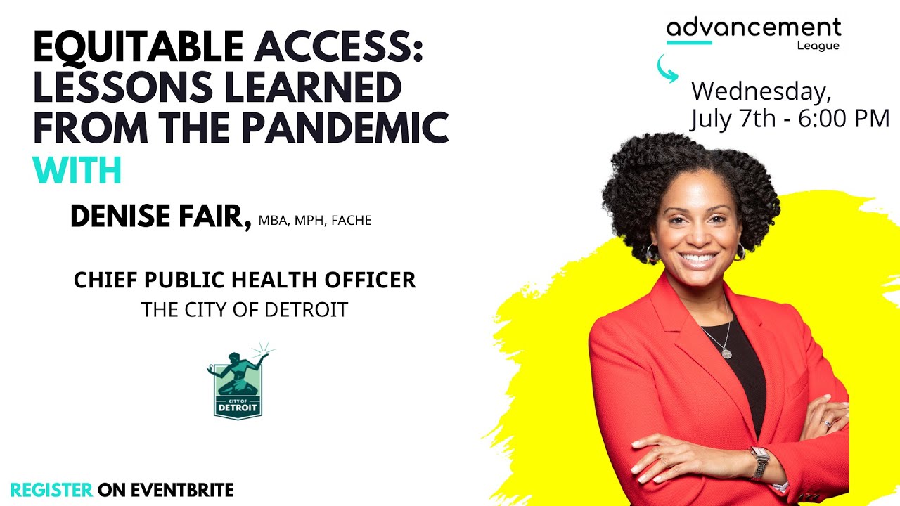 Real talk about Vaccine's and Equitable Access with Detroits Chief of ...