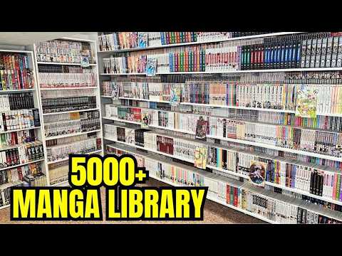 The Ultimate Manga Collection: 5,000+ Manga Library! - YouTube