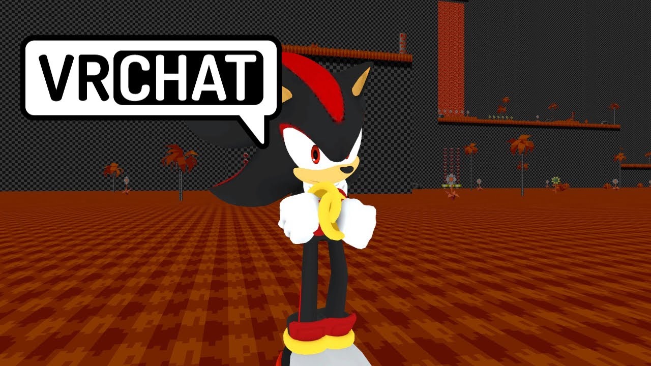 SHADOW GETS TRANSPORTED TO THE EXE WORLD IN VRCHAT! - YouTube