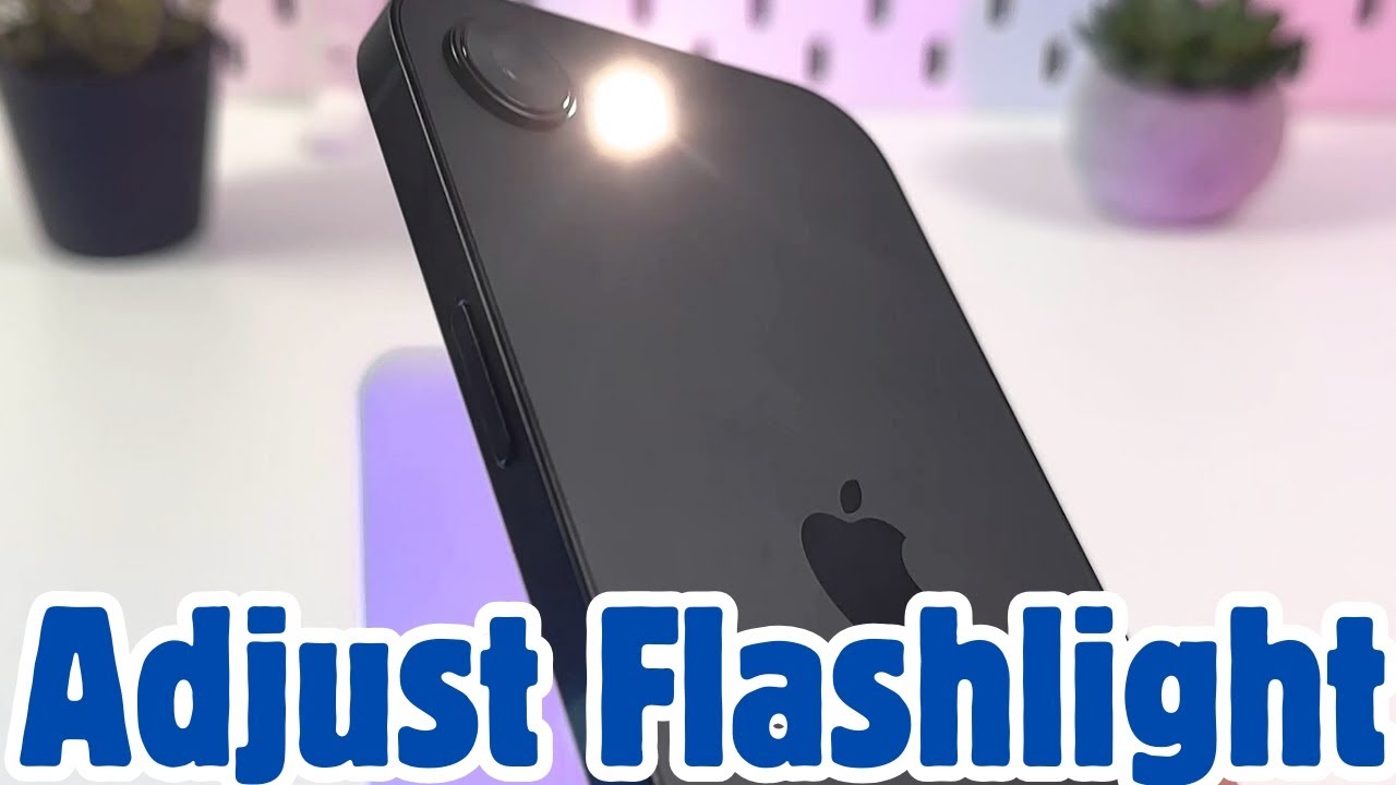 Adjusting Flashlight Brightness on iPhone 16e - Quick Guide - YouTube