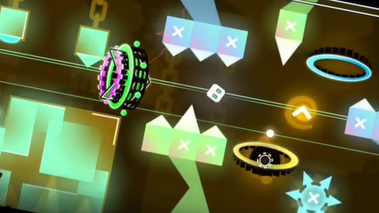 [ Geometry Dash | Seizure Warning ] CHALK by BrainETR - YouTube