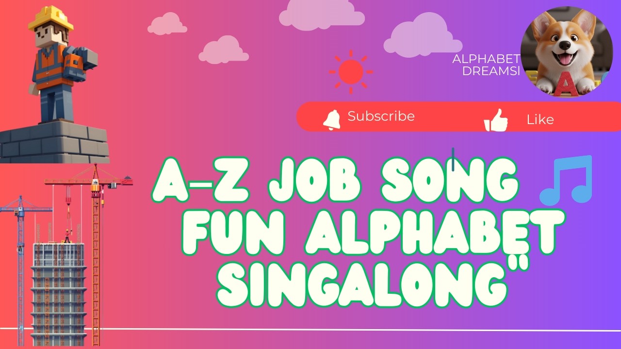 “Job Alphabet Song for Kids | A to Z Singalong | Learn Jobs and Careers ...