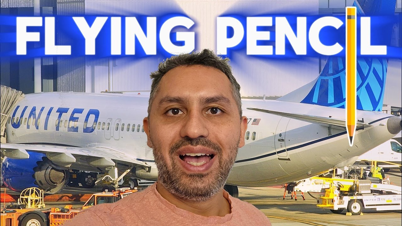 Why is United's BOEING 757 called the flying pencil? - YouTube