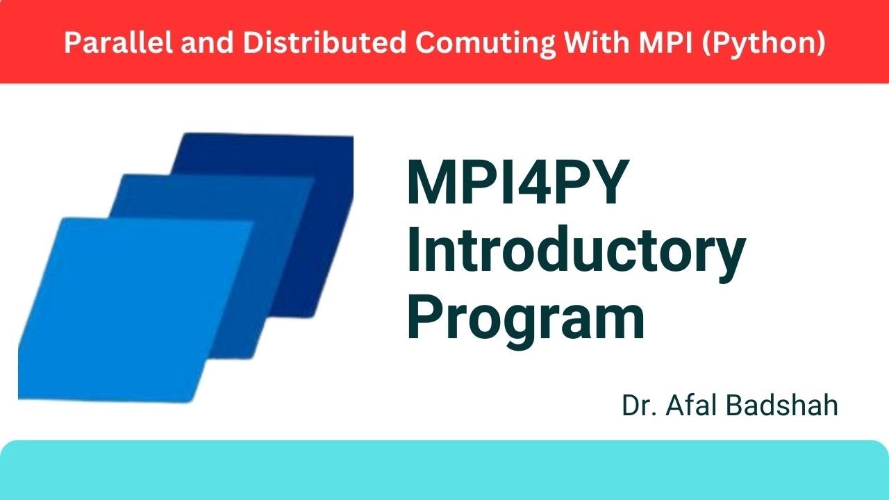 Conquer Parallel Python Introduction To Mpi4py Youtube 0150