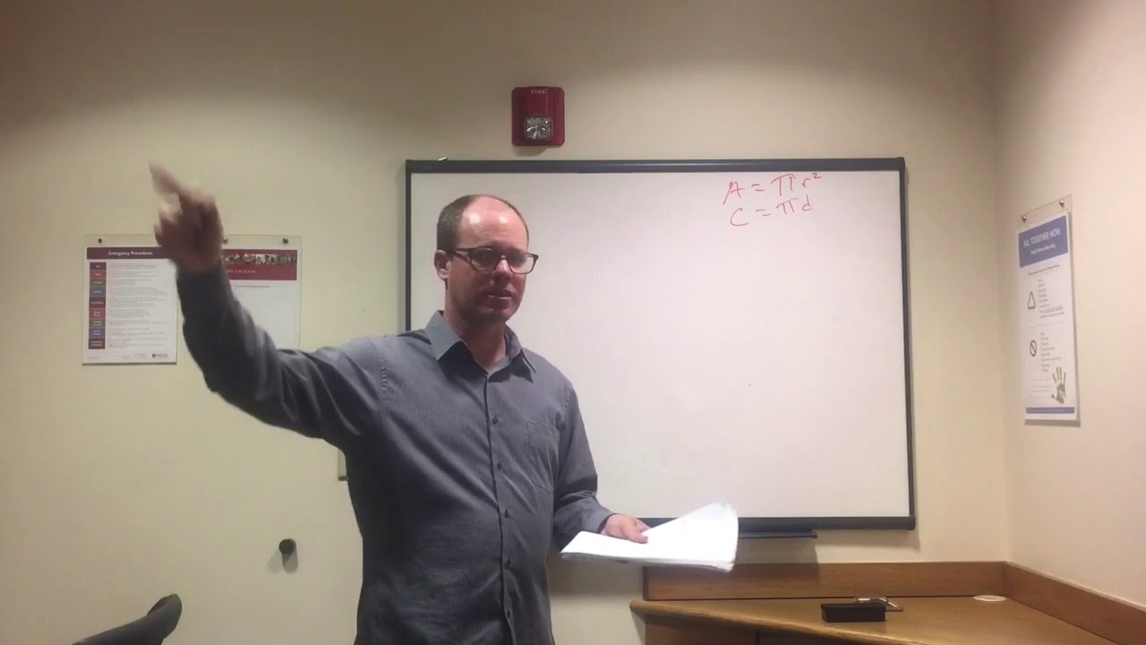 PRAXIS Elementary Ed Exam: Circles (Math) - YouTube