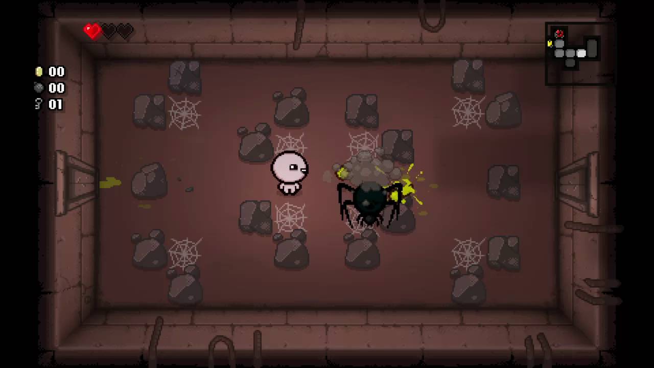The Binding of Isaac Rebirth hitbox - YouTube