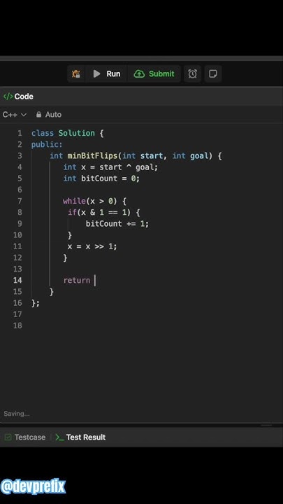 Minimum Bit Flips to Convert Number | LeetCode 2220 - YouTube