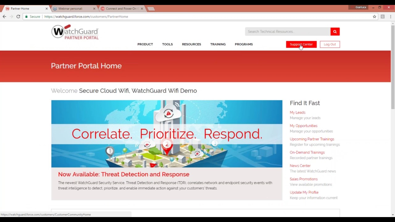WatchGuard Cloud WiFi – Demo Tecnica - YouTube