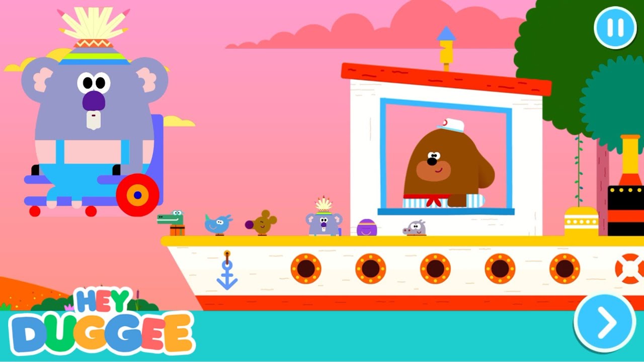 Hey Duggee Colour and River Badge | Duggee's Squirrel Club - YouTube