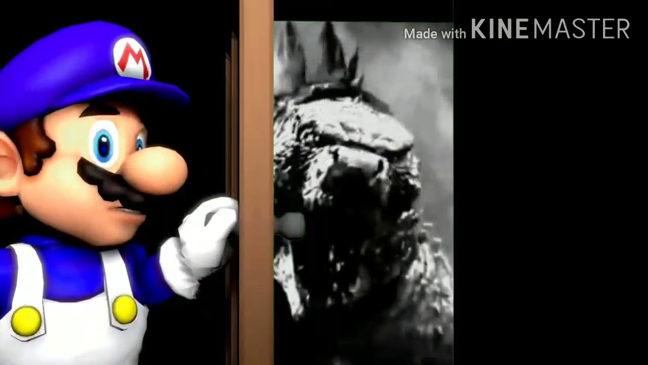 SMG4 worked his whole life making... Godzilla? (Door Meme) - YouTube