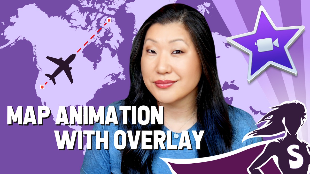 iMovie Map Animation with Plane Overlay - YouTube