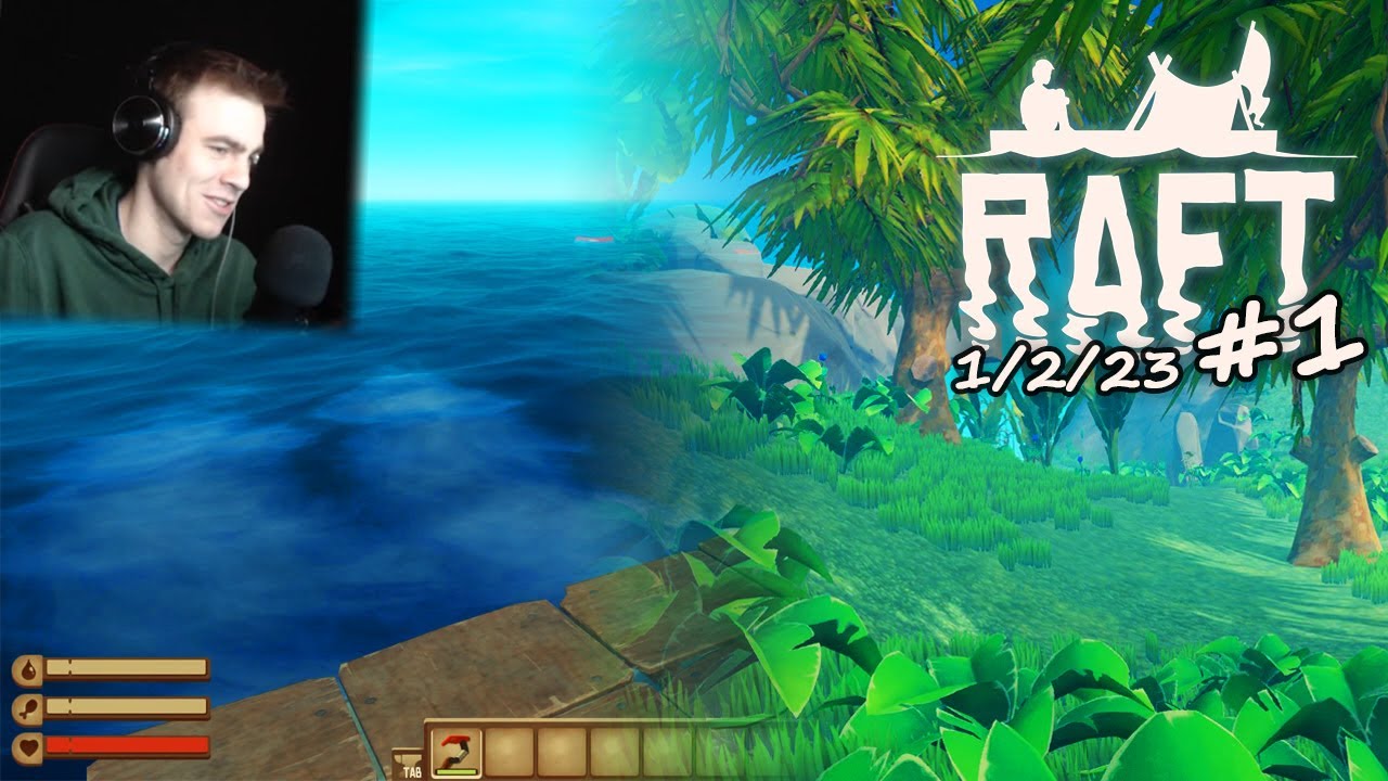 gamerboy80 the Most Survival Player of ALL TIME!! | Raft [#1] 1/2/23 ...