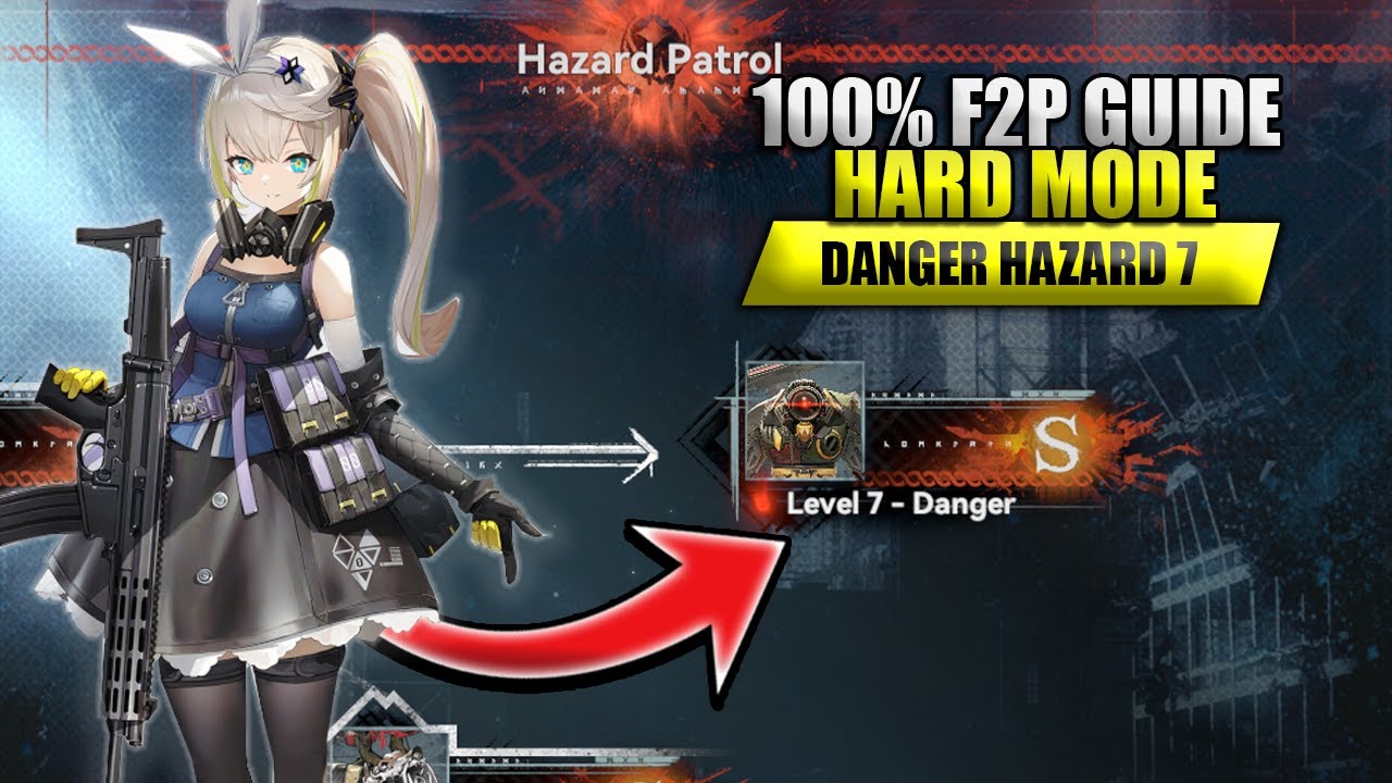 BEAT IT EASILY - Danger Hazard 7 F2P Guide | Girls' Frontline 2 ...