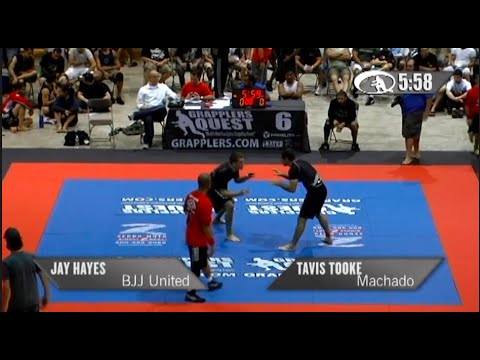 TRAVIS TOOKE vs. JAY HAYES at Grapplers Quest USA Pro Trials 2009 DVD ...