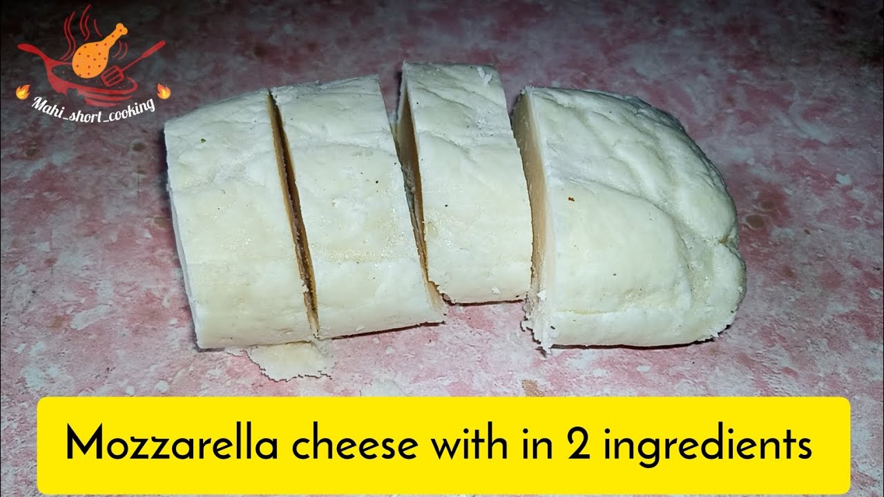 mozzarella cheese with in 2 ingredients ||recipe by Maha asif|| - YouTube