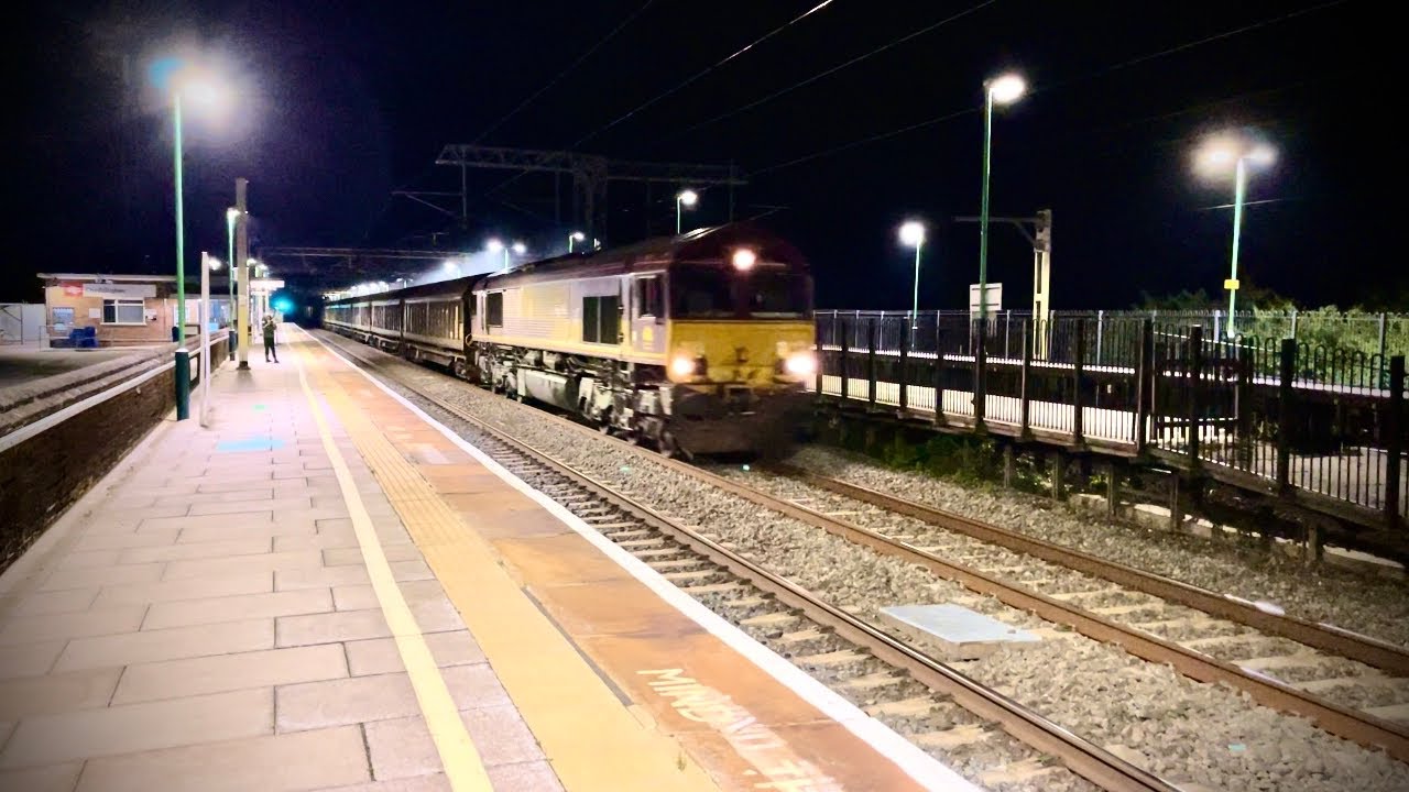 Trains at Cheddars, July 26th 2024, Into The Night…… - YouTube
